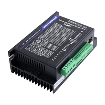 Nema34 Closed Loop Stepper Motor Driver 0~8.2A 24~80VDC CL86T 2-Phase Digital Stepper Motor ...
