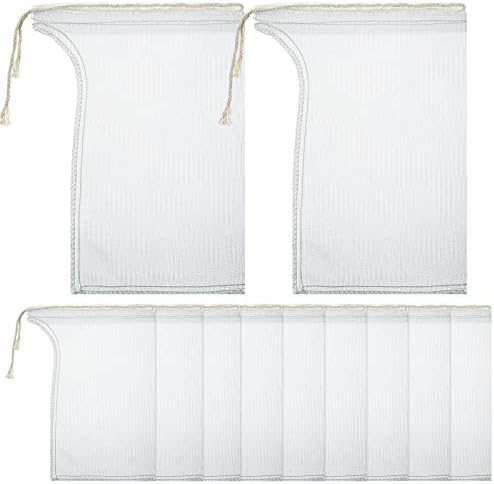 Amazon.com: Compost Tea Bag, Pump Strainer Bag with Drawstring, Mesh ...