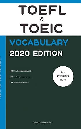 Amazon.com: TOEFL and TOEIC Vocabulary 2020 Edition: All Words You ...