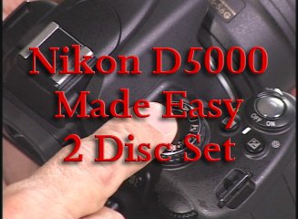 Amazon.com: Nikon D5000 Made Easy Training DVD 2 Disc Set : John ...