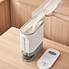 Amazon.com: Sooyee 22 Lbs Rice Dispenser, Large Grain Container Storage ...