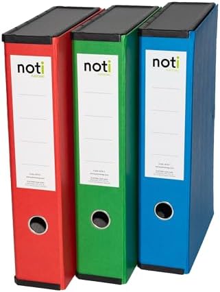 Box File Lock Spring with Ring Pull and Catch, 75mm Spine, Foolscap ...