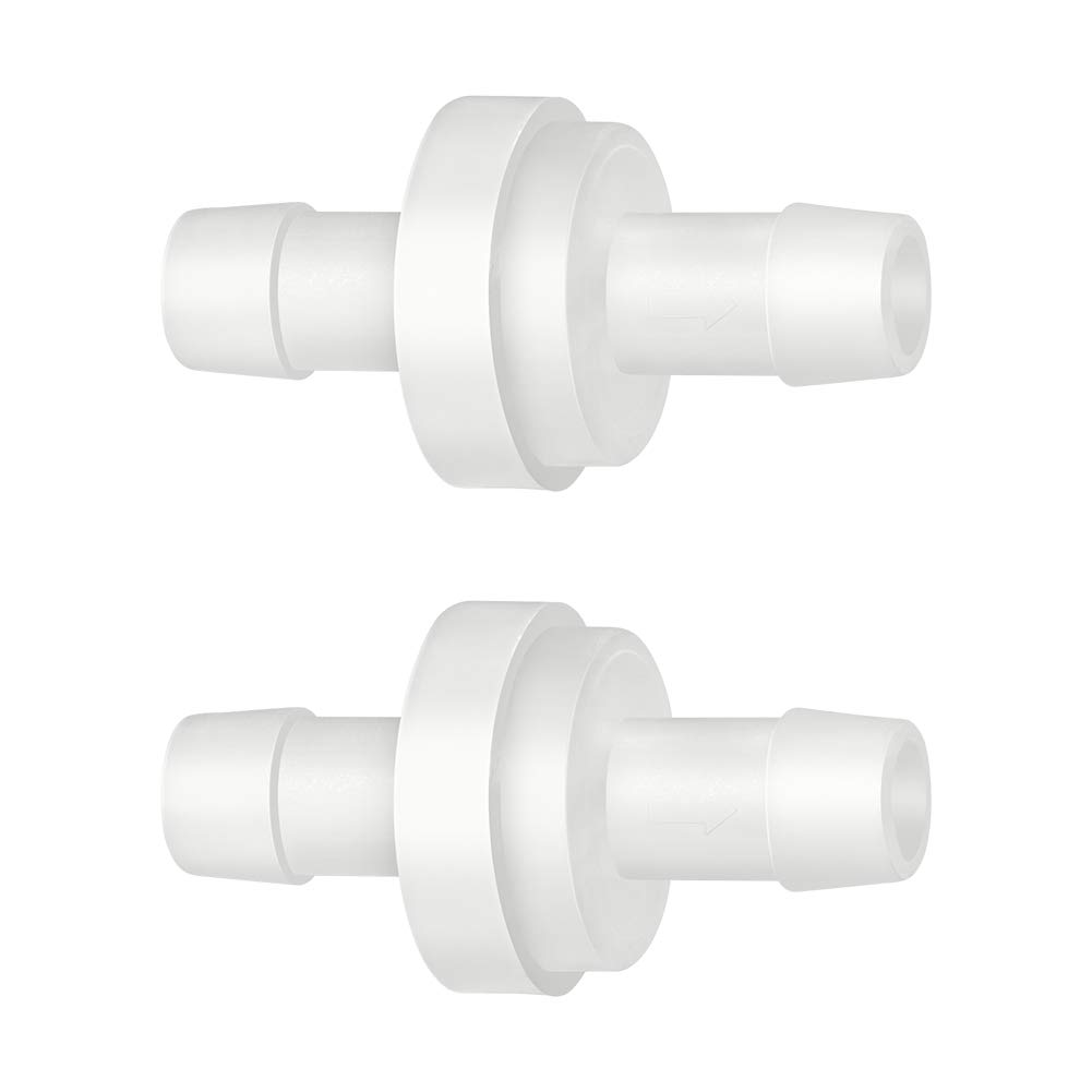 Snapklik.com : Quickun Inline Check Valve, 1/4 Hose ID One Way Return ...