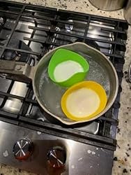 Amazon.com: COOLCOOP Silicone Egg Poacher Cups: Egg Poacher with Oil ...