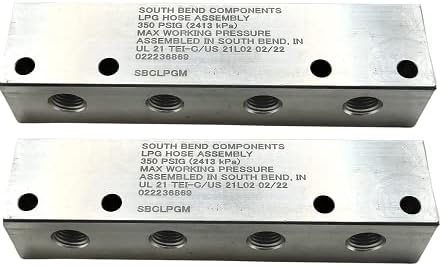 Amazon.com : South Bend Components Straight 6-Way Aluminum Propane ...