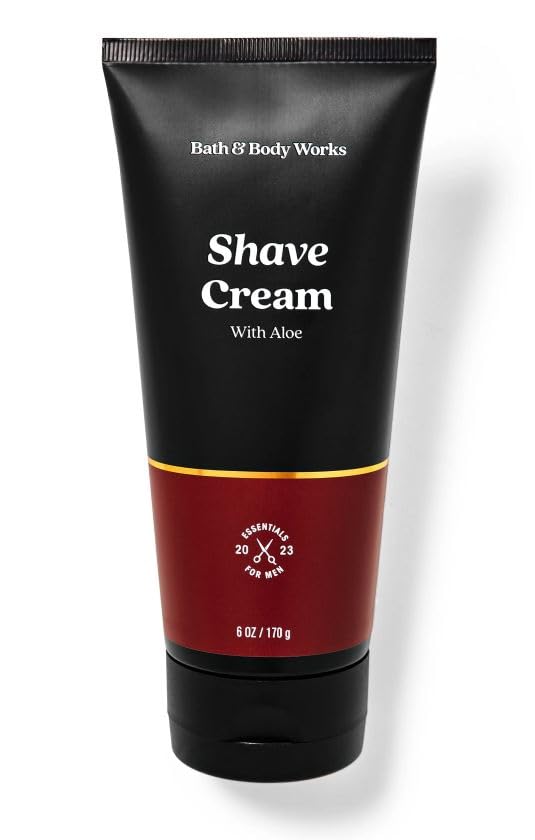 Amazon.com: Bath and Body Men's Shave Cream with Aloe | 6 Oz : Beauty ...