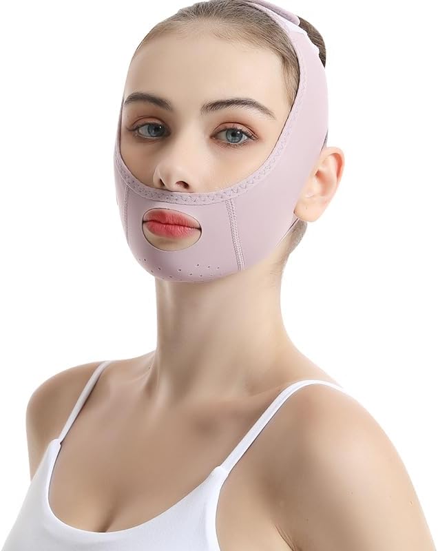 Amazon.com: MZLUWM Beauty Face Sculpting Sleep Mask, Double Chin ...