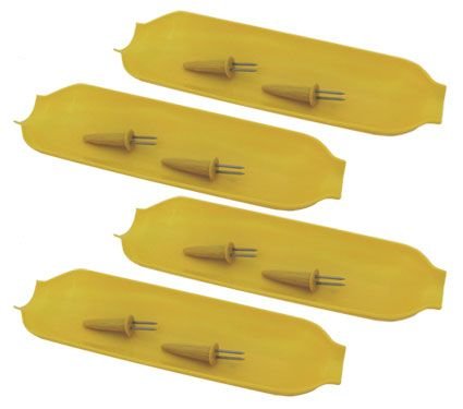 Good Cook Corn On The Cob 8 Skewer and 4 Tray Set : Amazon.in: Home ...