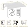 Amazon.com: 36.2 in Air Conditioner Cover, Outdoor Awning, Air ...