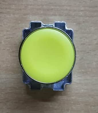 Push Button with out NO/NC contacts, Metal body,22 mm Dia, used for ...