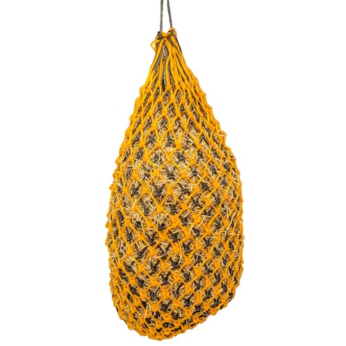 Double Hay Net For Horses – Metal Ring Net Bag With Strong Mesh Holes ...