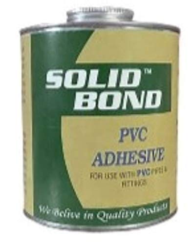SOLID BOND PVC Pipe Bonding Adhesive/PVC Solvent Cement (1 1LTR. TIN ...