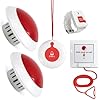 Amazon.com: CYSSJF Bathroom Pull Cord Alarm with Dual Receivers ...