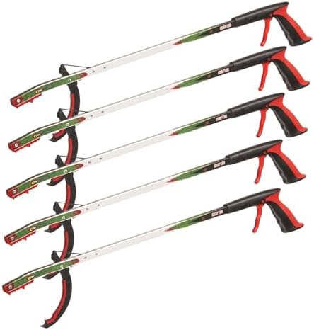 Helping Hand Company 5 Pack Graptor Kids Litter Picker 27”/68cm. Little ...