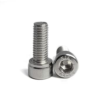 SUNXULIMI M4 x 30mm Socket Head Cap Screws Bolts Stainless Steel 304 Metric Machine Hex Socket ...