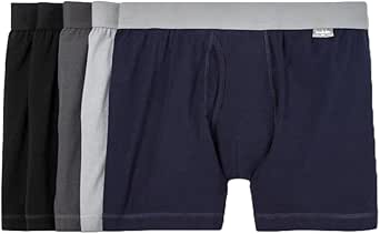Goodfellow & Co Men's Boxer Briefs 5pk (Medium, Black/Gray/Navy) at ...