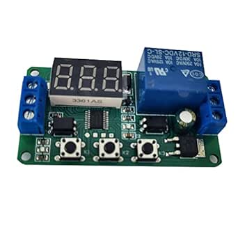 12V LED Display Automation Digital Delay Timer Control Switch Relay Module : Amazon.in: Home ...