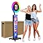 Amazon.com : JIYANG Portable Photo Booth Compatible with Any Ipad,Photo Booth Stand Shell with ...
