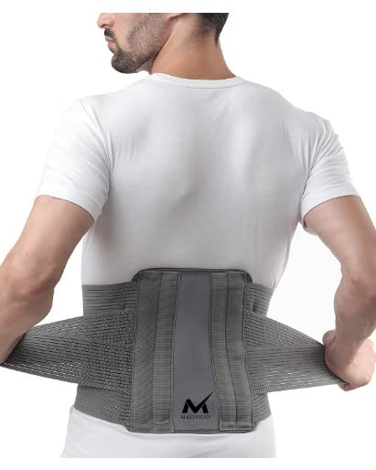 Contoured Lumbar Support Belt, Back Support Belt, Back Belt For Back ...