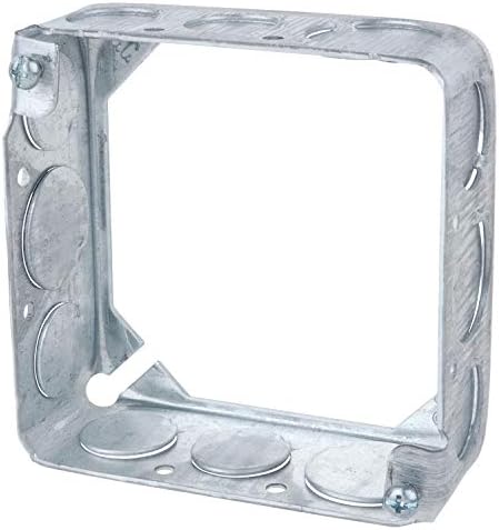 Hubbell 187 Raco Drawn 1-1/2" Deep Square Box Extension for Switch ...