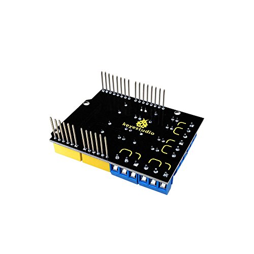 Snapklik.com : 4 Channel Relay Shield 5V For Arduino Controller R3 ARM ...