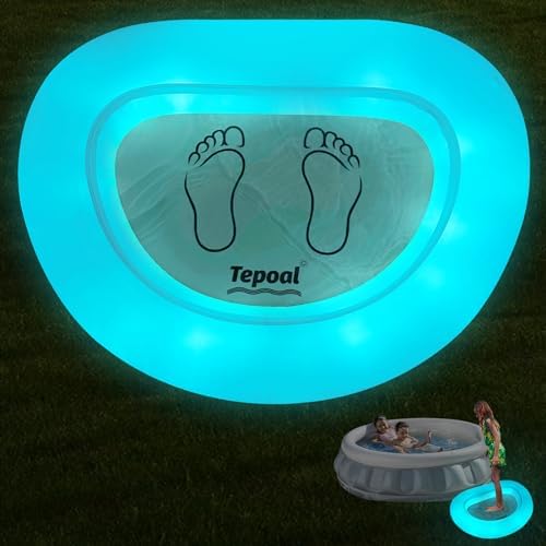Amazon.com: Tepoal 2024 Inflatable Pool Foot Bath Basin with Colorful ...