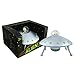 Amazon.com: Off the Wall Toys Alien Glow-in-The-Dark UFO Space Ship and ...