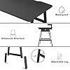 Amazon.com: UPGRAVITY Height Adjustable Computer Desk - 47" Gaming Desk ...