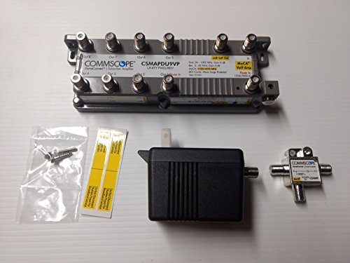 Tv Cable Splitter Amplifier HomeConnect Commscope CSAPDU5VPI Passive ...