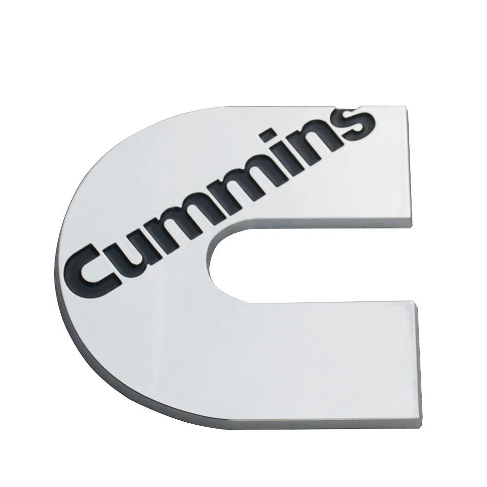 White Cummins Logo