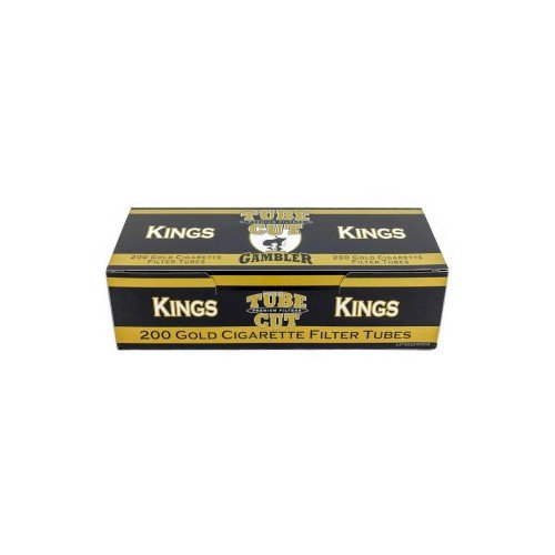 Amazon.com: Tube Cut Premium Filters Cigarettes 200 Per Pack Gold Gold ...