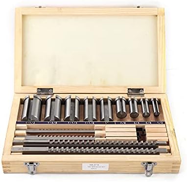 Amazon.com: 18 Pcs Hss Keyway Broach Sets in Fitted Box,Keyway Broach ...