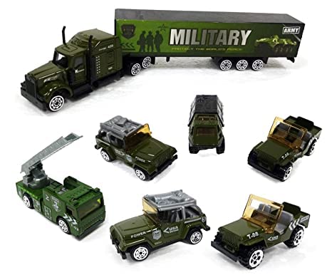 Buy Mauritius Master Army Set Die CAST | Army Vehicle Play Set ...