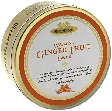 Amazon.com : Simpkins Warming Ginger Hard Candy - Old-Fashioned Candy ...