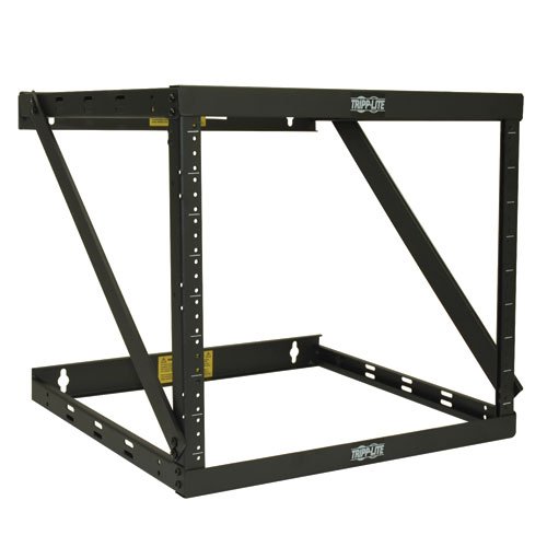Tripp Lite 8U/12U/22U Expandable Wall-Mount 2-Post Open Frame Rack ...