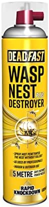 Deadfast Wasp Nest Plus Destroyer Spray : Amazon.co.uk: Garden