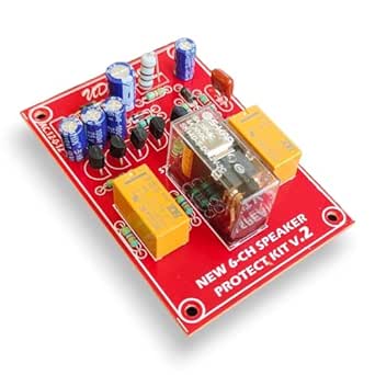 Generic 5.1 Speaker Protection Board, 12V AC Dual Power Supply, 5 Sec ...