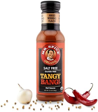 Amazon.com : Mr. Spice Salt Free Award-Winning Taste Tangy Bang Sauce ...