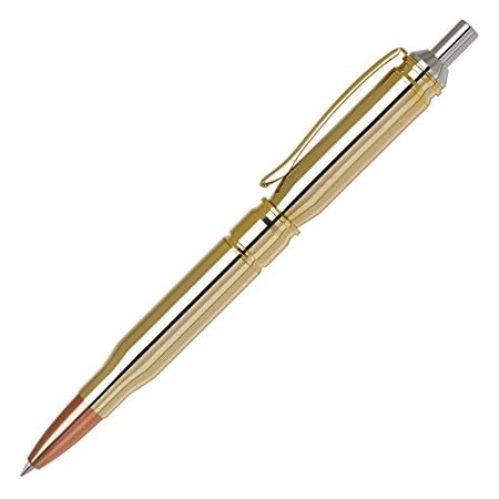 Amazon.com : Pen Kit Mall Rifle Bullet Pen Refillable Gold Ballpoint ...