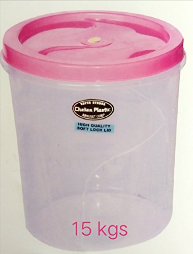 Buy Chetan Plastic Containers - 15 Kg, White Online at Low Prices in ...