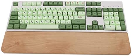 HomeDo Wooden wrist rest for mechanical keyboards, support pad for palm ...