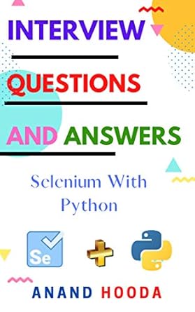 Amazon.com: Frequently Asked Interview Questions and Answers Selenium ...