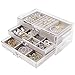 Amazon.com: Hmdivor Acrylic Jewelry Organizer with 3 Drawers, Jewelry ...