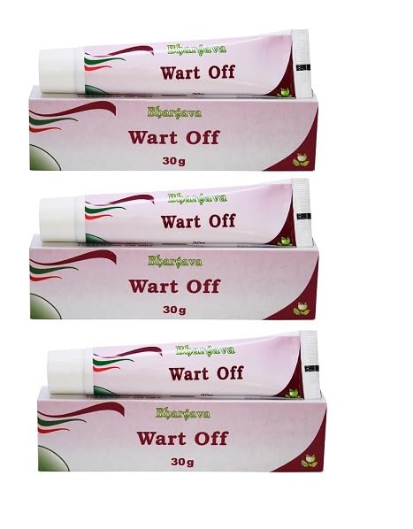 Buy Wart off Cream 30gm Bhargava (Pack Of 3) Online at Low Prices in ...