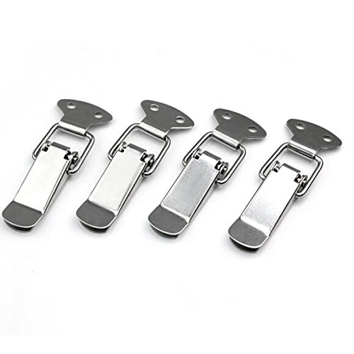 Generic 4pcs Stainless Steel Spring Loaded Toggle Case Box Chest Trunk ...