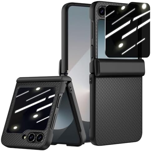 Dexnor for Samsung Galaxy Z Flip 6 Case with Stand & Hinge Protection ...
