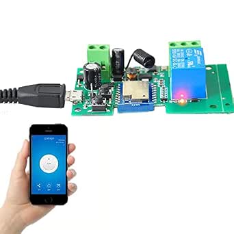 Good Wife Wifi Relay Módulo Self-locking switch, interlock mode ...