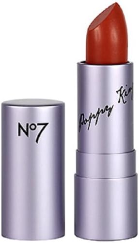 Amazon.com: BOOTS No7 Poppy King Lipstick Number Seven Allure : Beauty ...