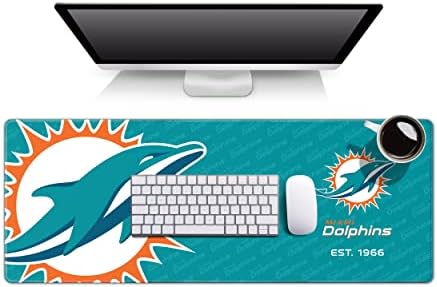 YouTheFan NFL Miami Dolphins Logo Series Desk Pad SMU : Amazon.ca ...