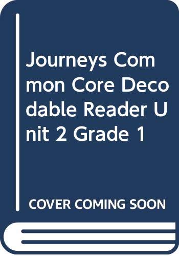 Amazon.com: Decodable Reader Unit 2 Grade 1: Decodable Reader Unit 2 Grade 1 (Journeys ...